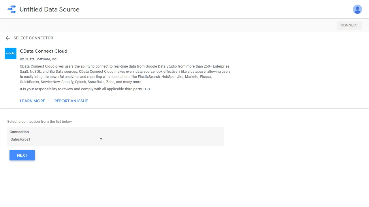 How to Configure the CData Connect Cloud Partner Connector for Looker Studio | Community
