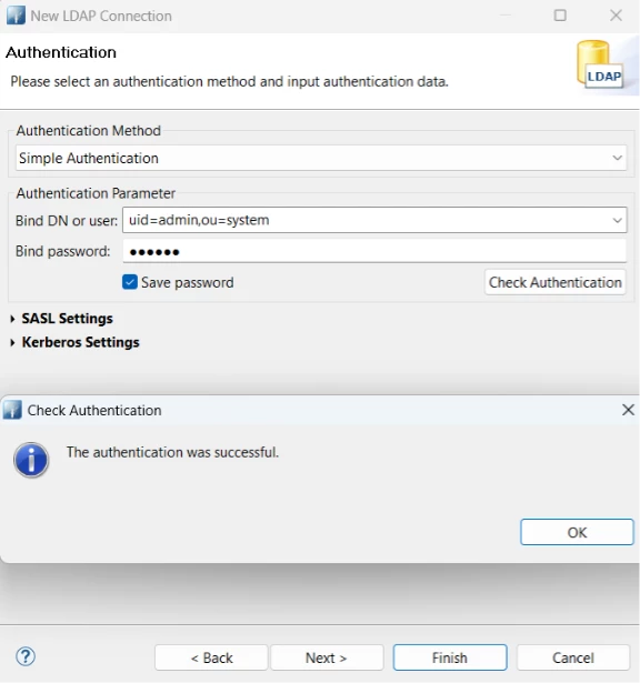 LDAP Authentication Setup in CData Sync with ApacheDS | Community