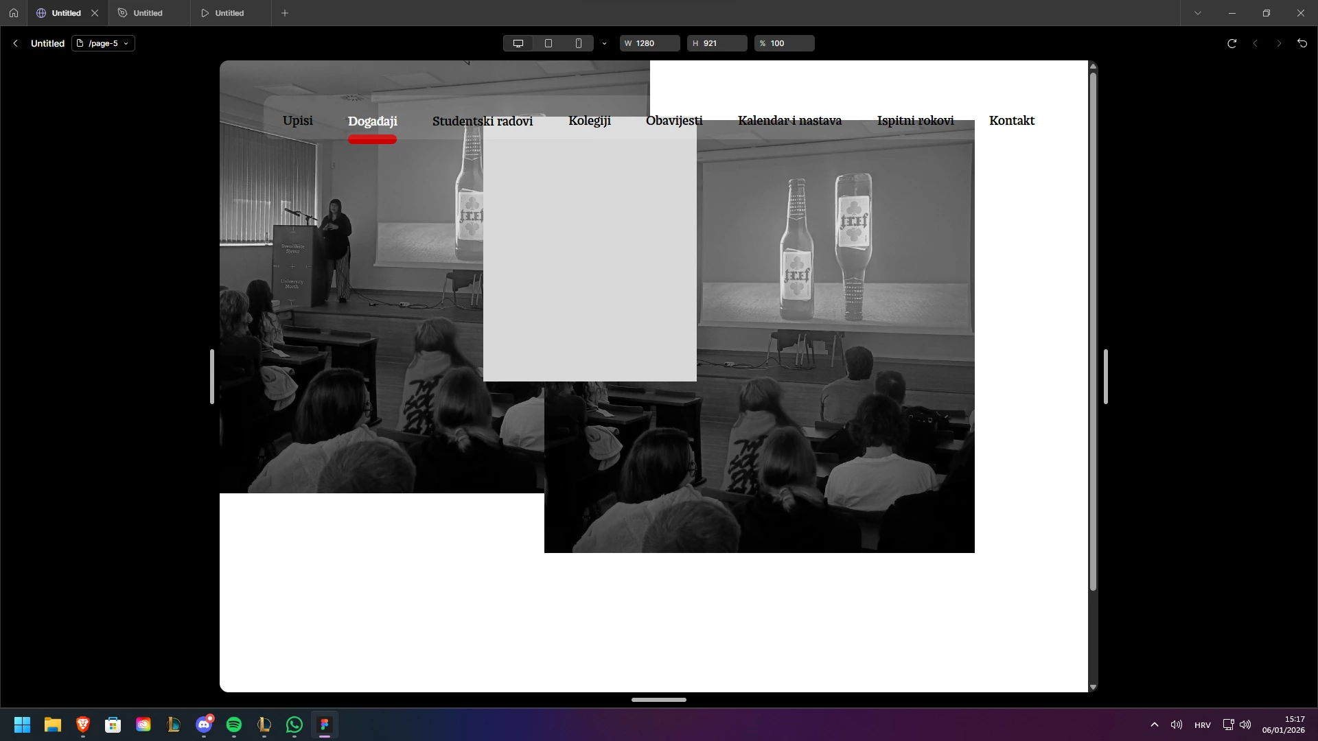 Glass effect not working on website file | Figma Forum