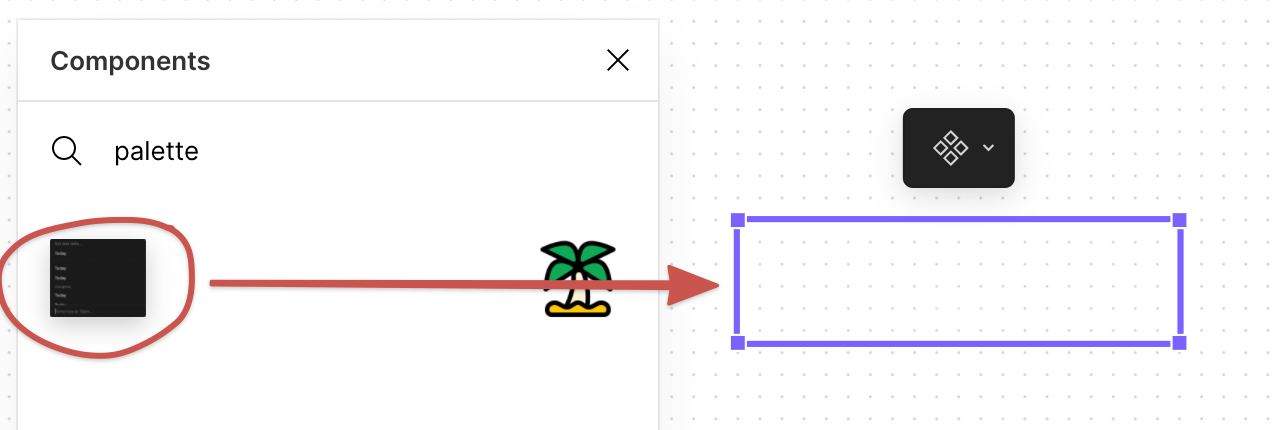 Component not rendering on canvas | Figma Forum Component not rendering on canvas | Figma Forum