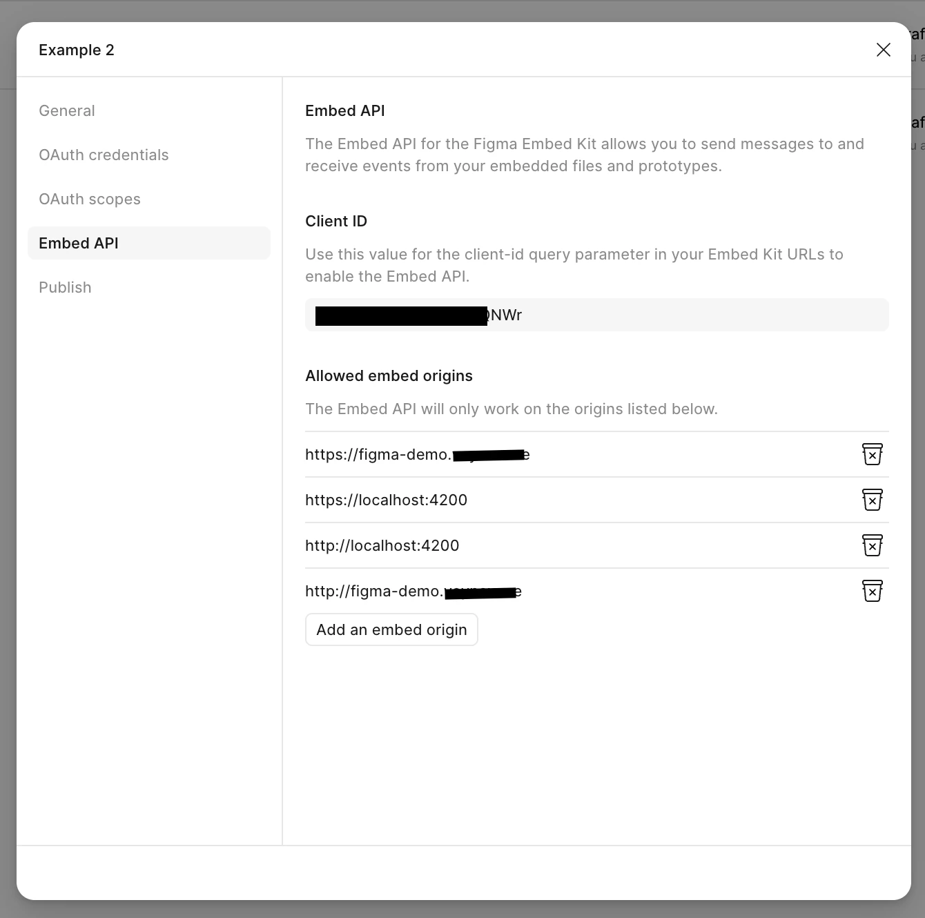 [Embed API] Allowed embed origins aren't reflected in embedded figma ...
