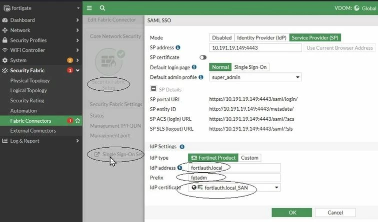 Technical Tip: Set up SAML admin LDAP login on FortiGate (SP) with ...