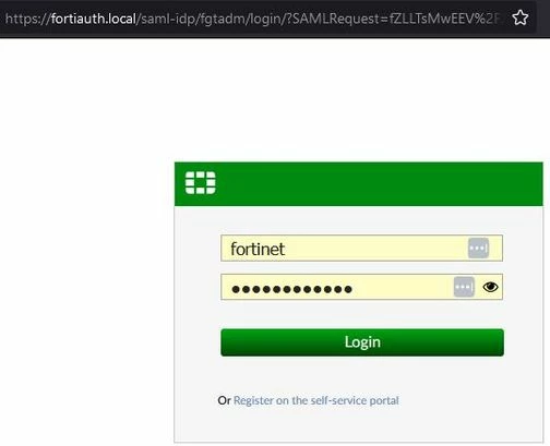 Technical Tip: Set up SAML admin LDAP login on FortiGate (SP) with ...