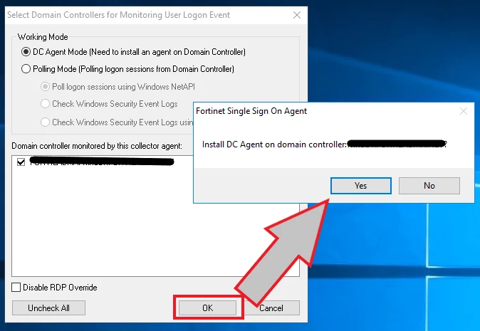 Technical Tip: Configure FSSO in DC Agent mode | Community