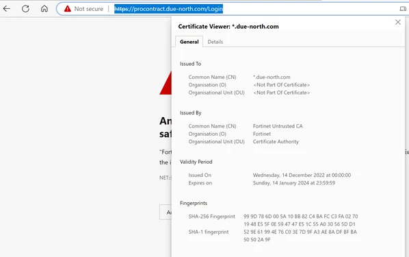 Troubleshooting Tip: 'Fortinet Untrusted CA' when browsing certain ...