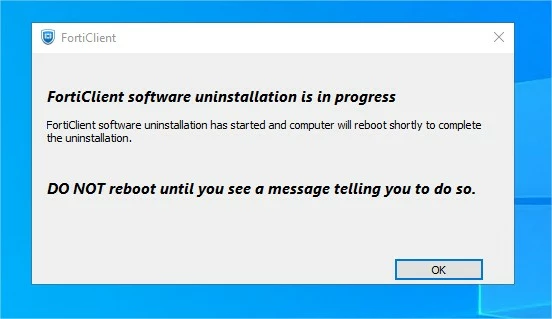 Technical Tip: How to uninstall a managed FortiClient from endpoints ...