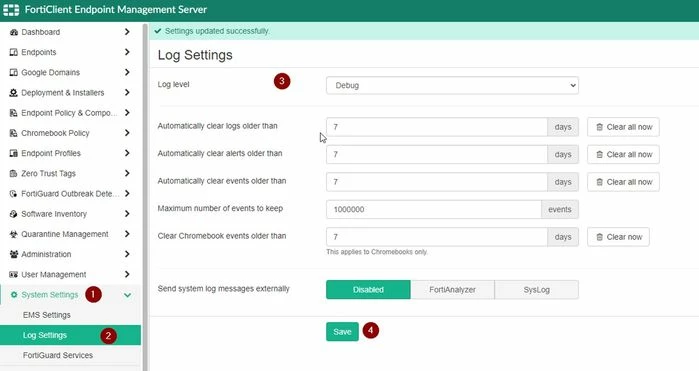 Technical Tip: How to generate and export Debug logs from various ...