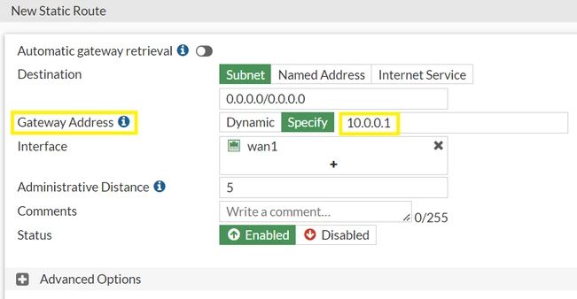 Technical Tip: How to verify the default gateway IP address for an ...