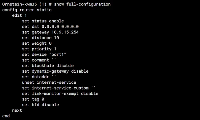 Technical Tip: How to create a static route on FortiGate from the GUI ...