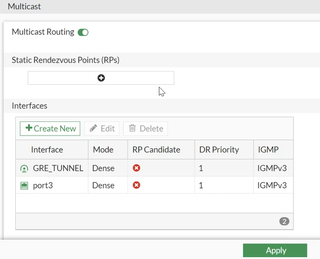 Technical Tip: Multicast over GRE tunnel with PIM dense mode | Community