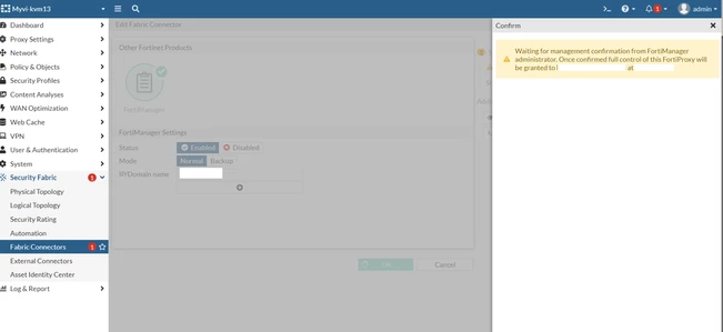 Technical Tip: How to integrate FortiProxy with FortiManager | Community