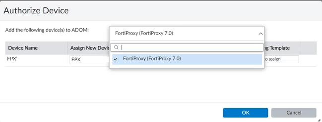 Technical Tip: How to integrate FortiProxy with FortiManager | Community