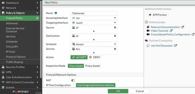 Technical Tip: FortiGate initial configuration | Community