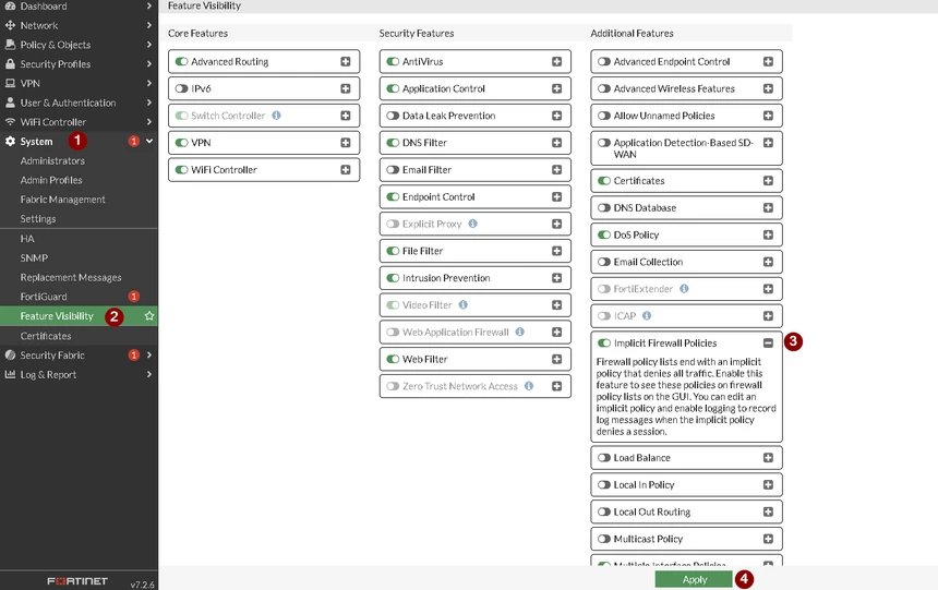 Technical Tip: The implicit deny policy is not seen in the Firewall ...