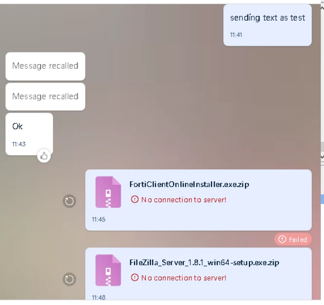 Technical Tip: How to block sending files via the Zalo application ...