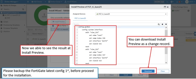 Troubleshooting Tip: Check FortiManager system template errors | Community