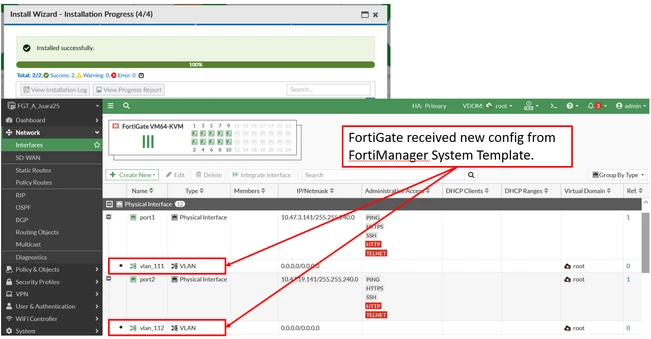 Troubleshooting Tip: Check FortiManager system template errors | Community
