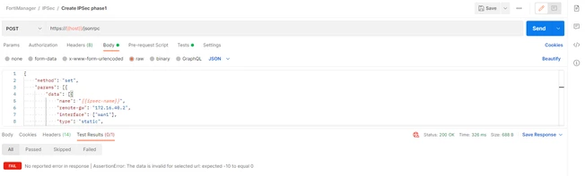 Technical Tip: FortiManager API troubleshooting using browser developer ...