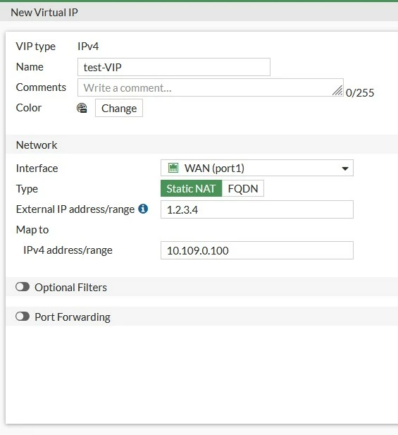 Technical Tip: Change the source NAT (SNAT) IP address of a device ...