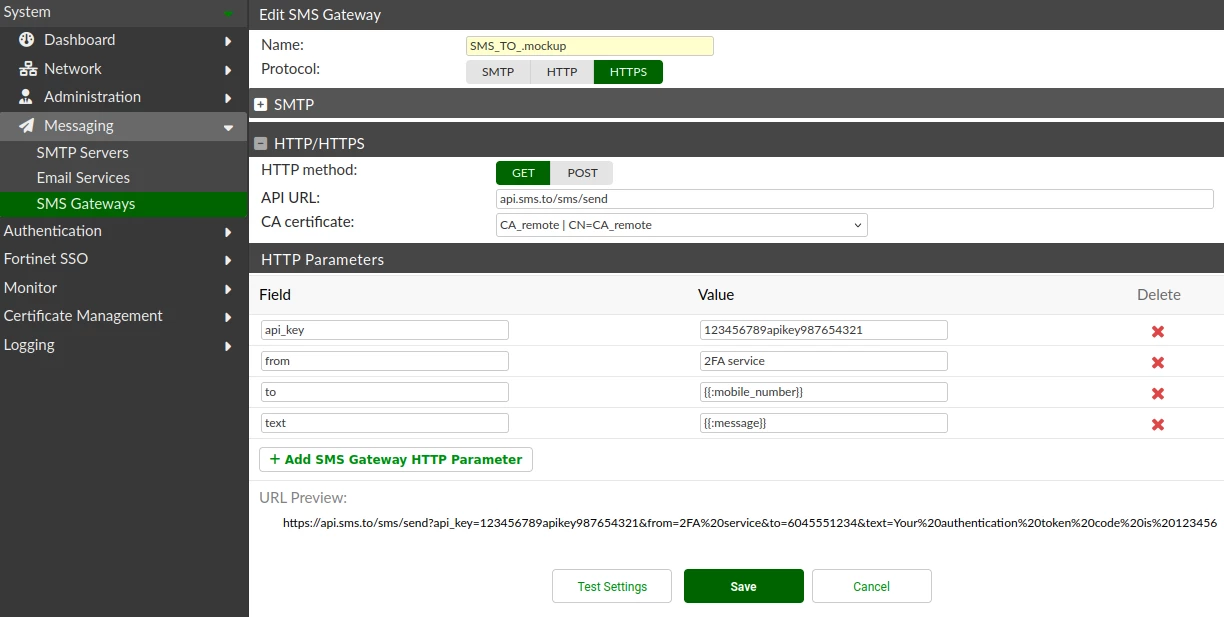 Technical Tip: General SMS Gateway configuration for OTP or second ...