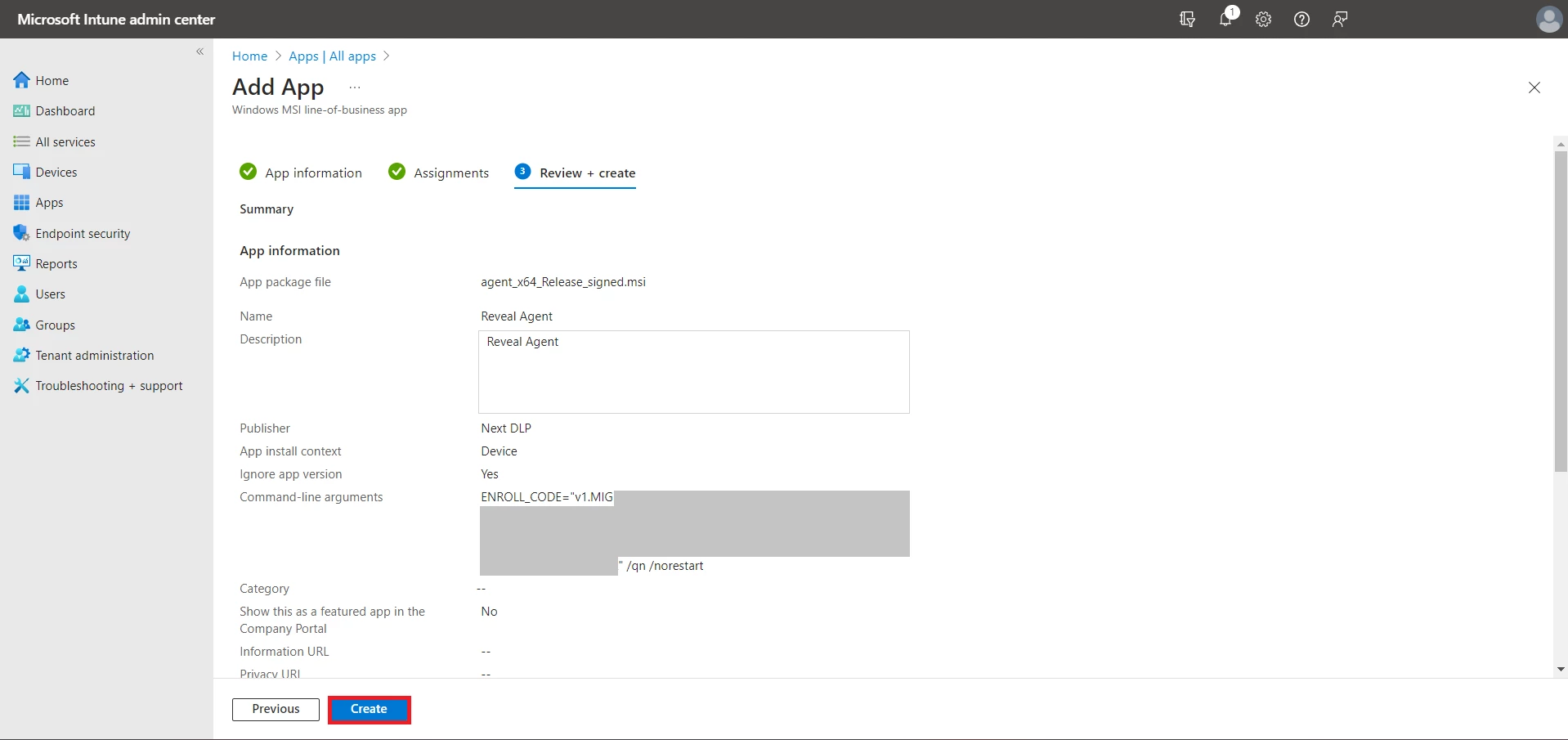 Technical Tip: Deploying the FortiDLP Agent to devices via Intune (Line ...