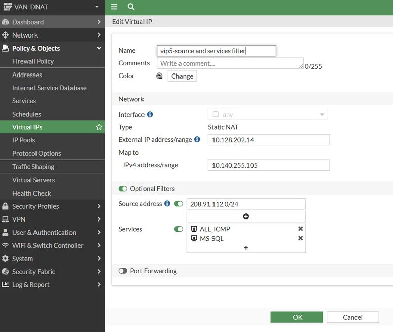 Technical Tip: FortiOS Destination NAT (DNAT) logic when Central NAT is ...