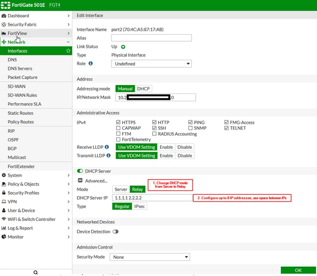 Technical Tip: How to configure more than one DHCP relay IP on a ...