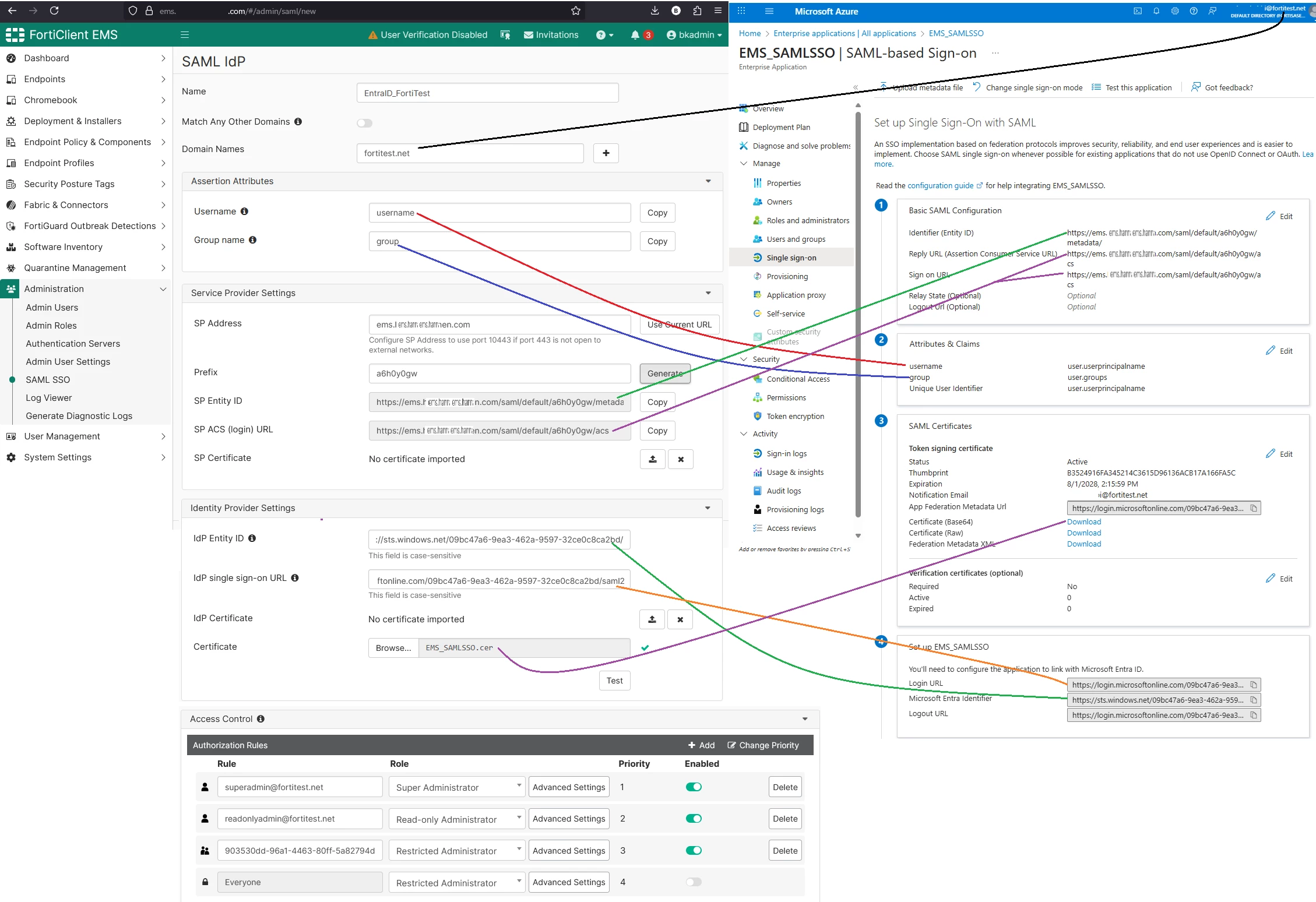 Technical Tip: EMS SAML SSO login with Entra ID as IdP | Community