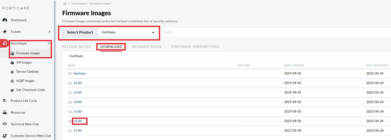 Technical Tip: How to manually download firmware of FortiGate and how ...