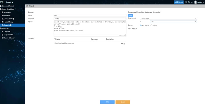 Technical Tip: How to create FortiAnalyzer reports using custom SQL ...