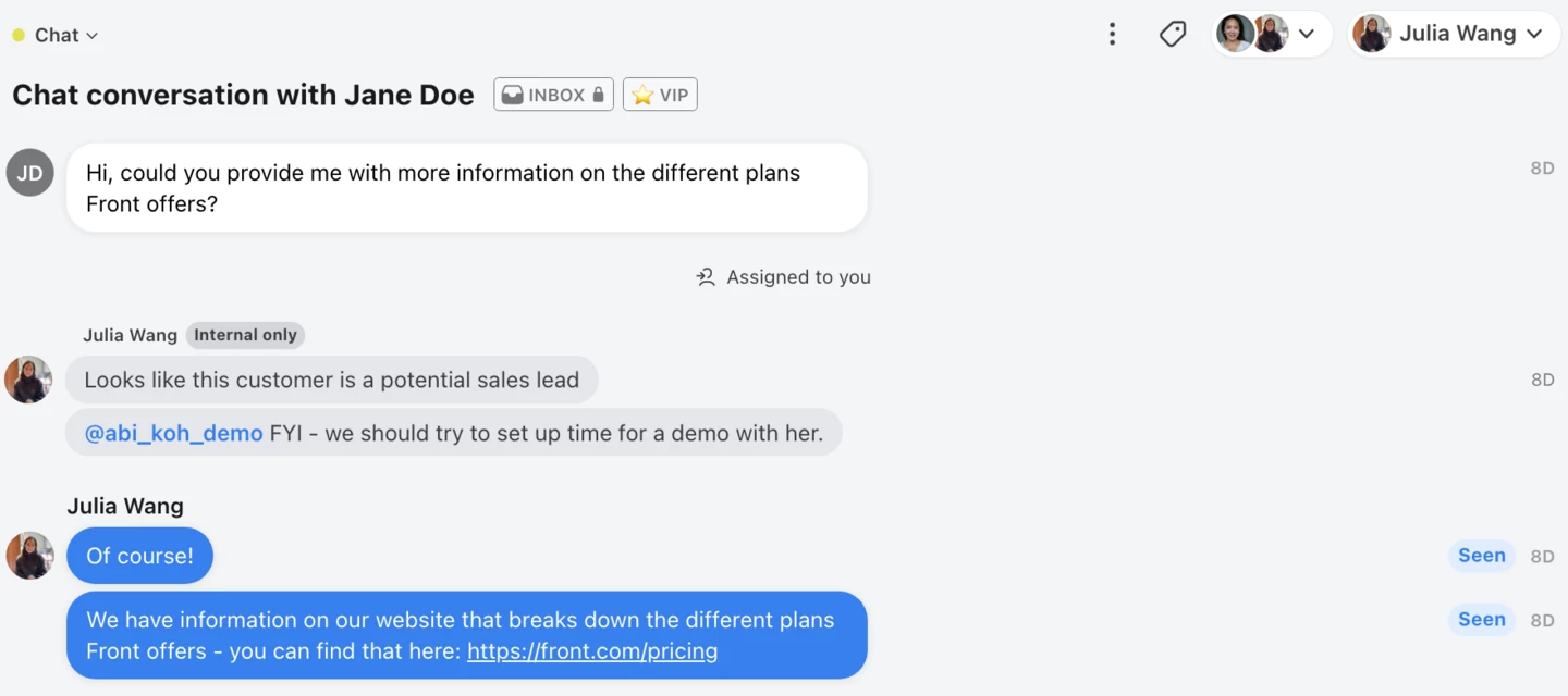 Front Chat has been redesigned for a better experience for your team ...