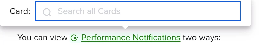 Auto-suggest Guru cards when adding a Guru card to selected text ...