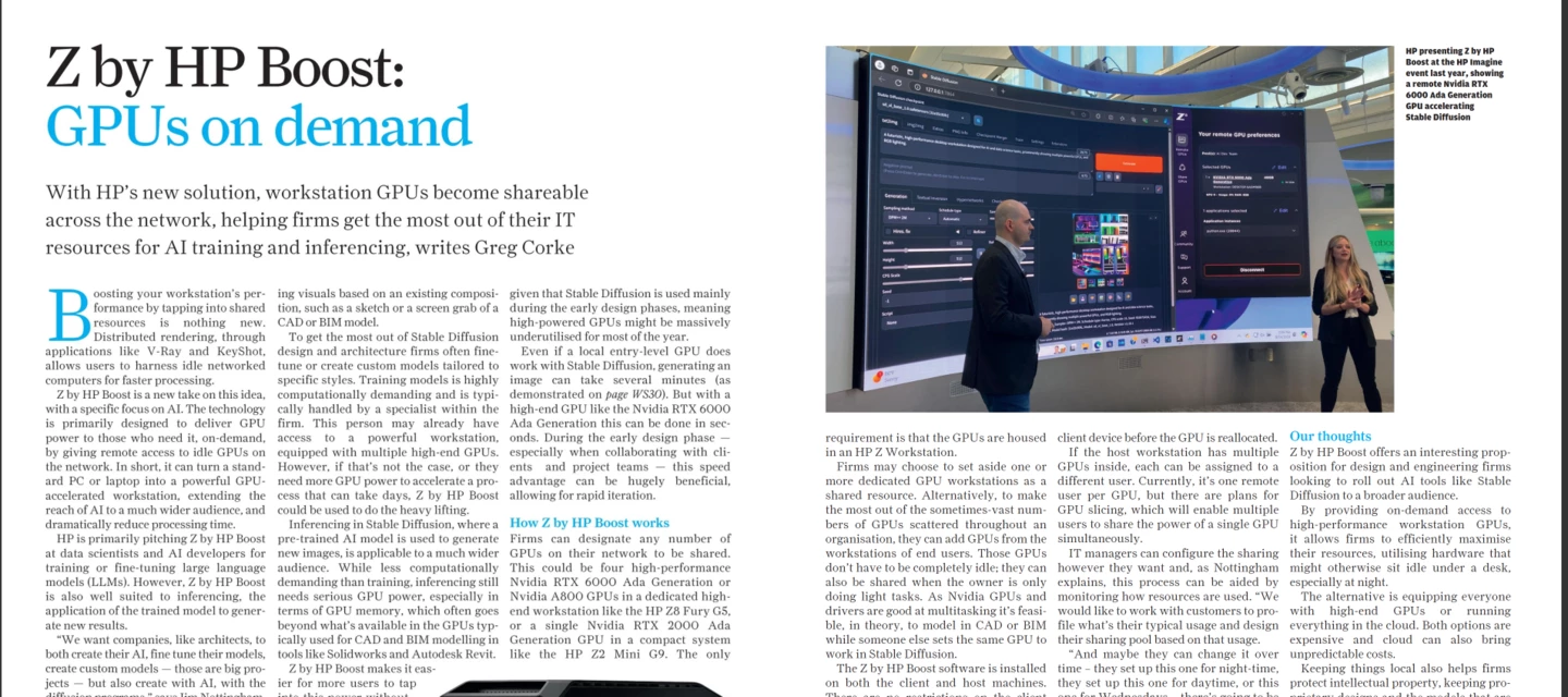 🚀 Z by HP Boost: Tap Into GPU Power on Demand | HP AI Creator Community