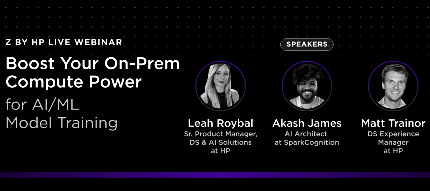 October 4th: Boost Your On-Prem Compute Power for AI/ML Model Training ...