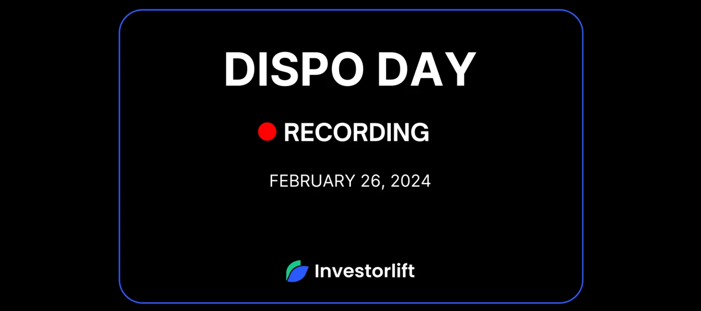 🎥Dispo Day Recording: High-level deal analysis, AI innovations, and ...