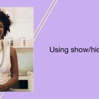 Using show/hide blocks | Klaviyo Community