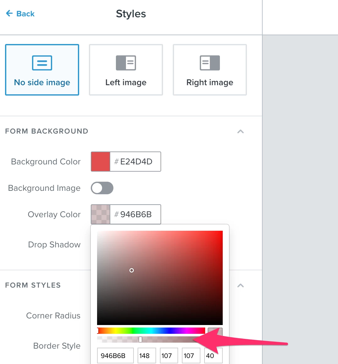 Pop Up Form How To Show Homepage Dimmed Community