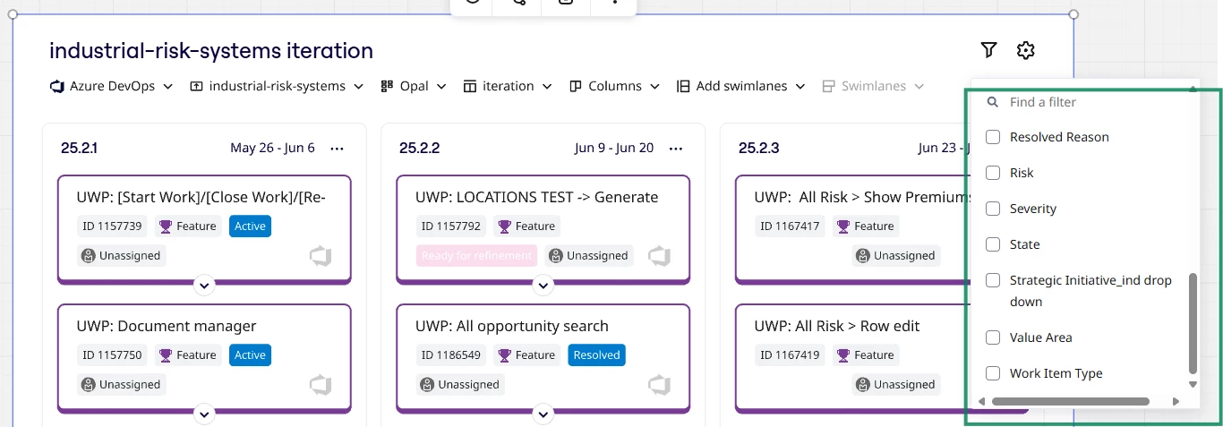 Planner for Azure DevOps - add filtering option by azure devops work ...