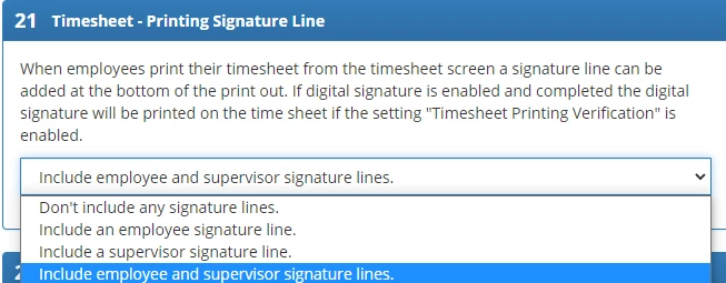 Payroll Timesheet Settings | Community