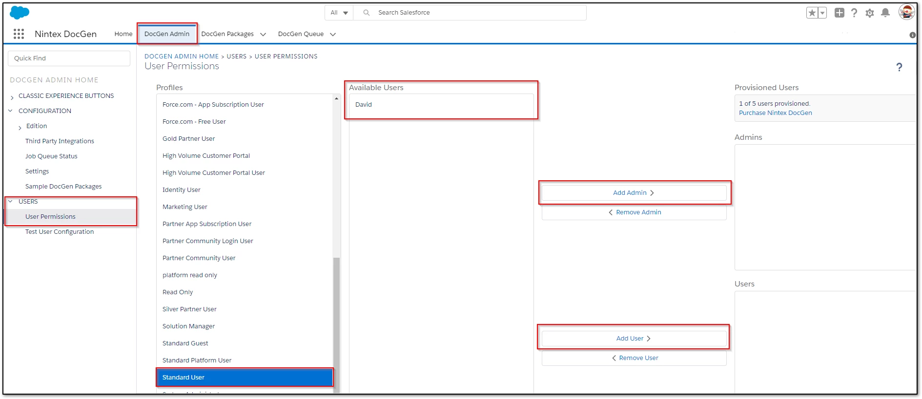 Drawloop - User not available under Profile to add Permissions: DocGen ... Drawloop - User not available under Profile to add Permissions: DocGen ...