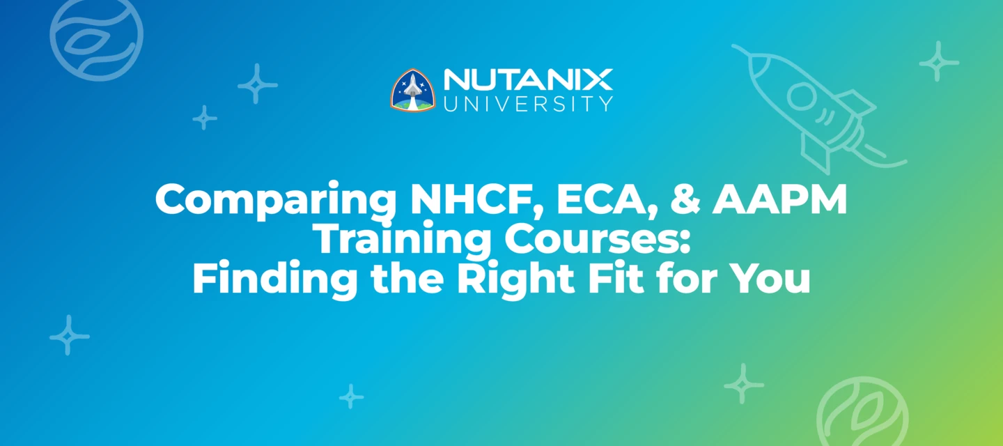 Comparing NHCF, ECA, & AAPM Training Courses: Finding the Right Fit for ...