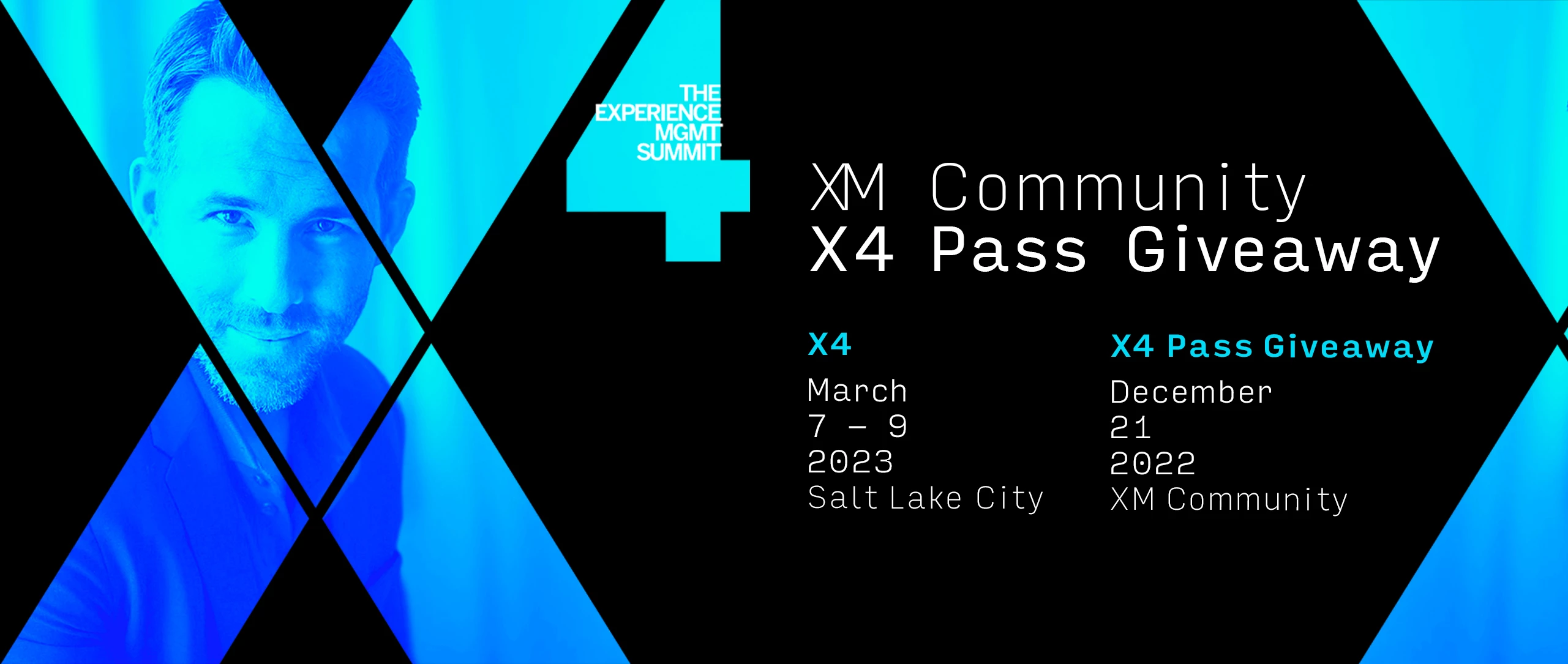 🎟️ Win a free X4 2023 pass // March 7 - 9 2023 | XM Community