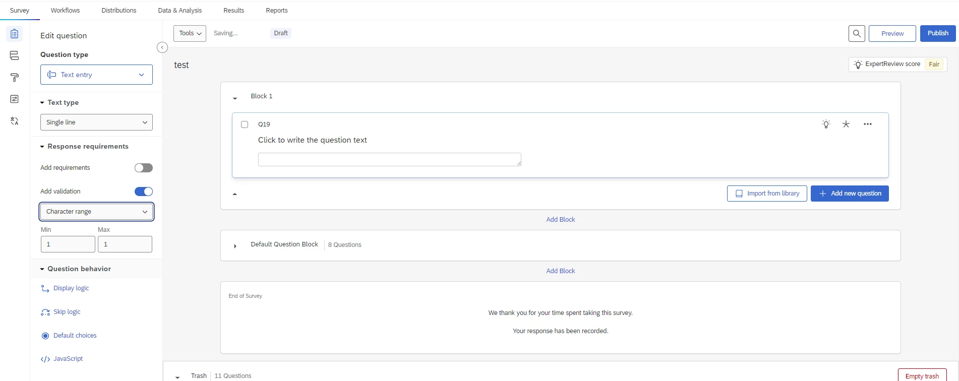 Add Maximum Or Minimum Requirement XM Community