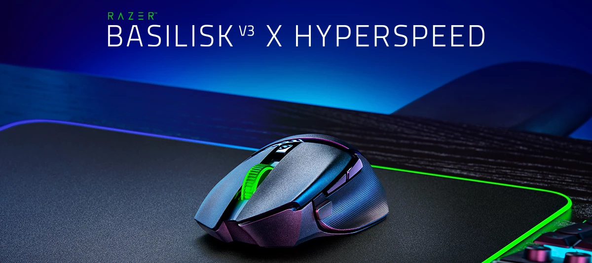 RAZER BASILISK V3 X HYPERSPEED | Advanced Customizability. Unleashed ...