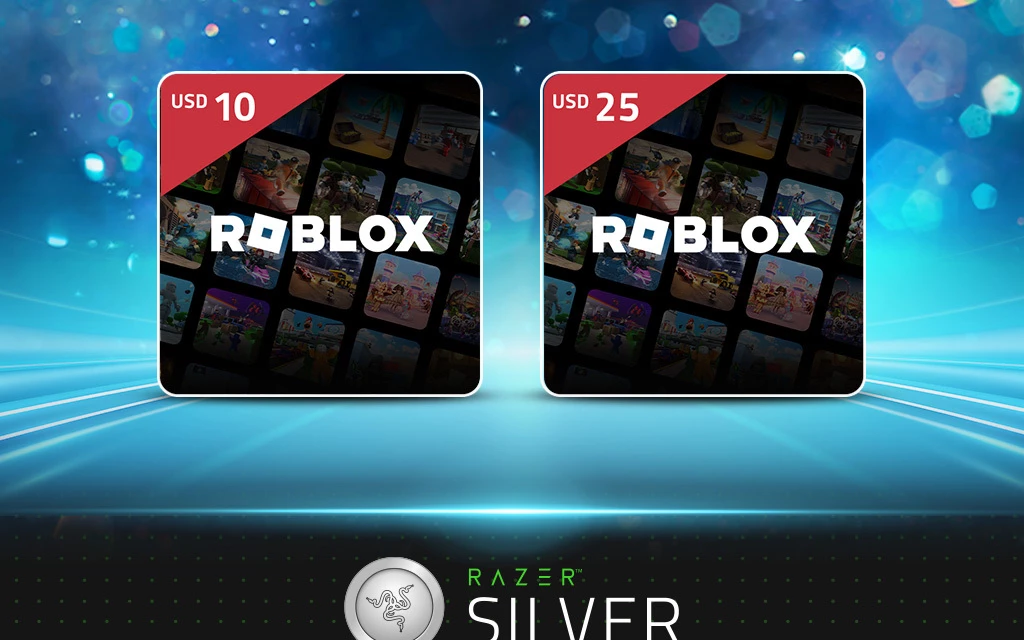 [RAZER SILVER] 8% OFF ROBLOX GIFT CARDS (US) | Razer Insider