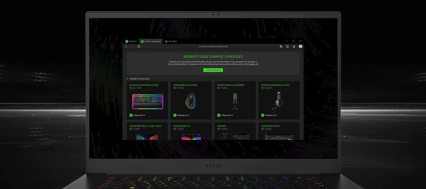 [SYNAPSE 4] Profile Migration Now Available | Razer Insider