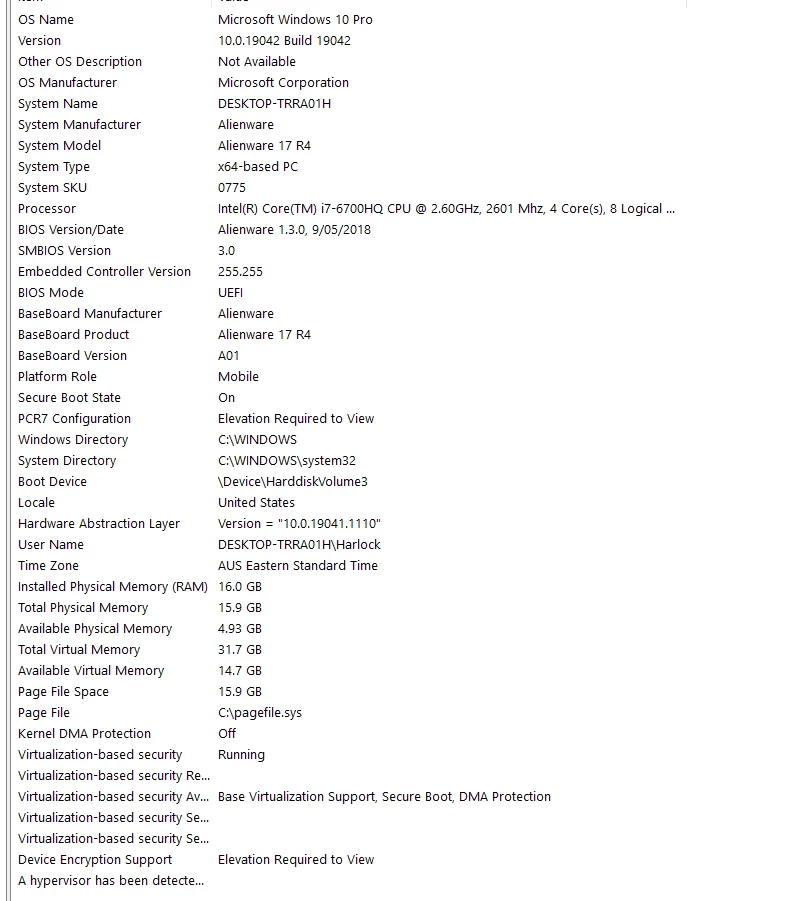 Error 142 | Razer Insider