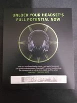 damaged the activation code for the 7.1 surround | Razer Insider