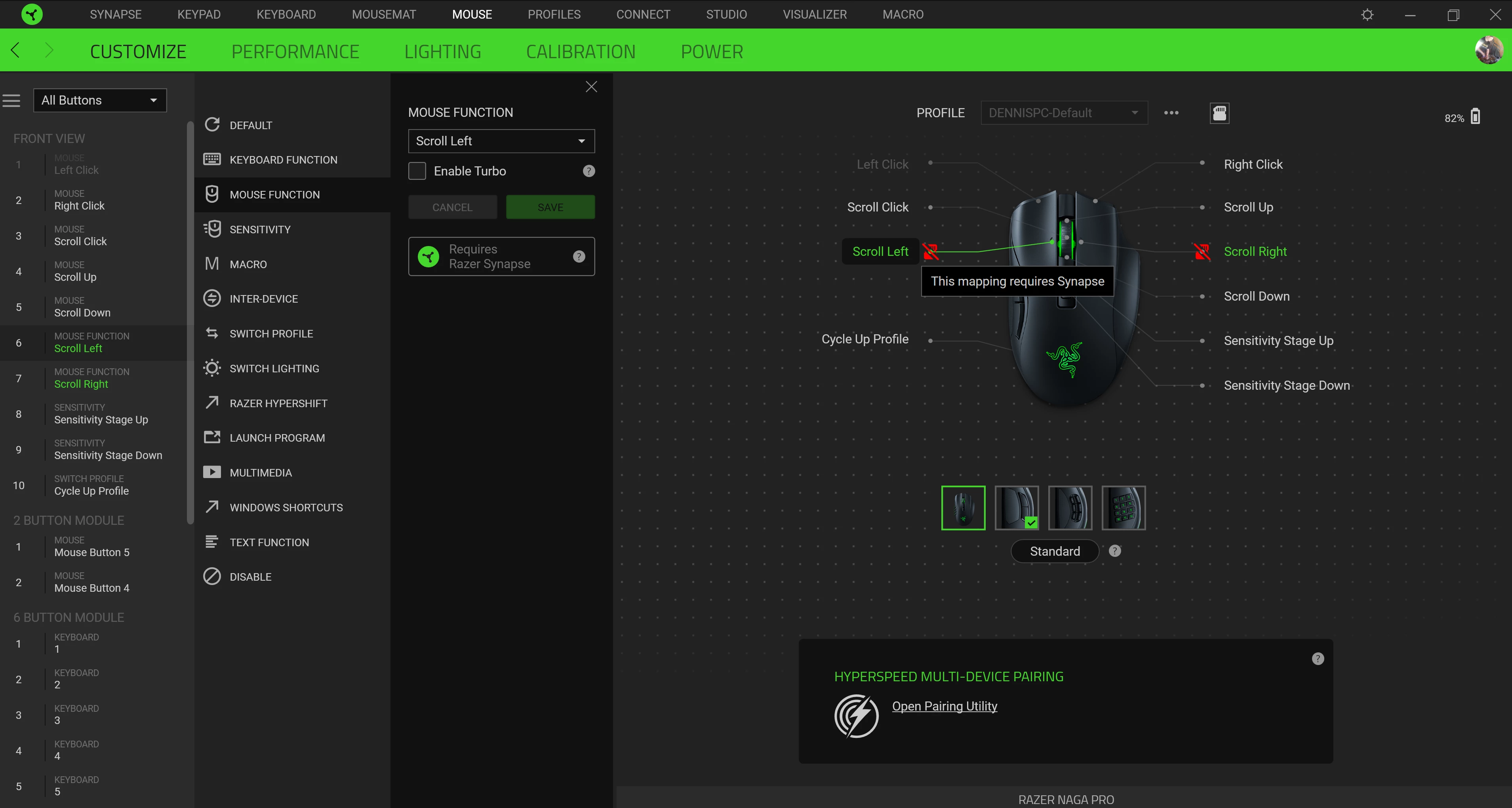 Change Key-Mapping Naga Pro | Razer Insider