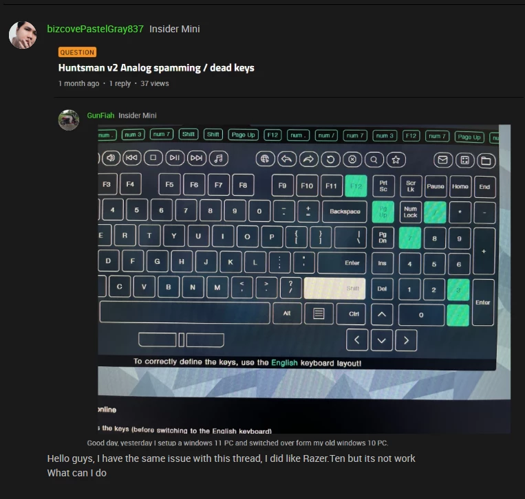 Annoying keys spamming after synapse 4 update | Razer Insider